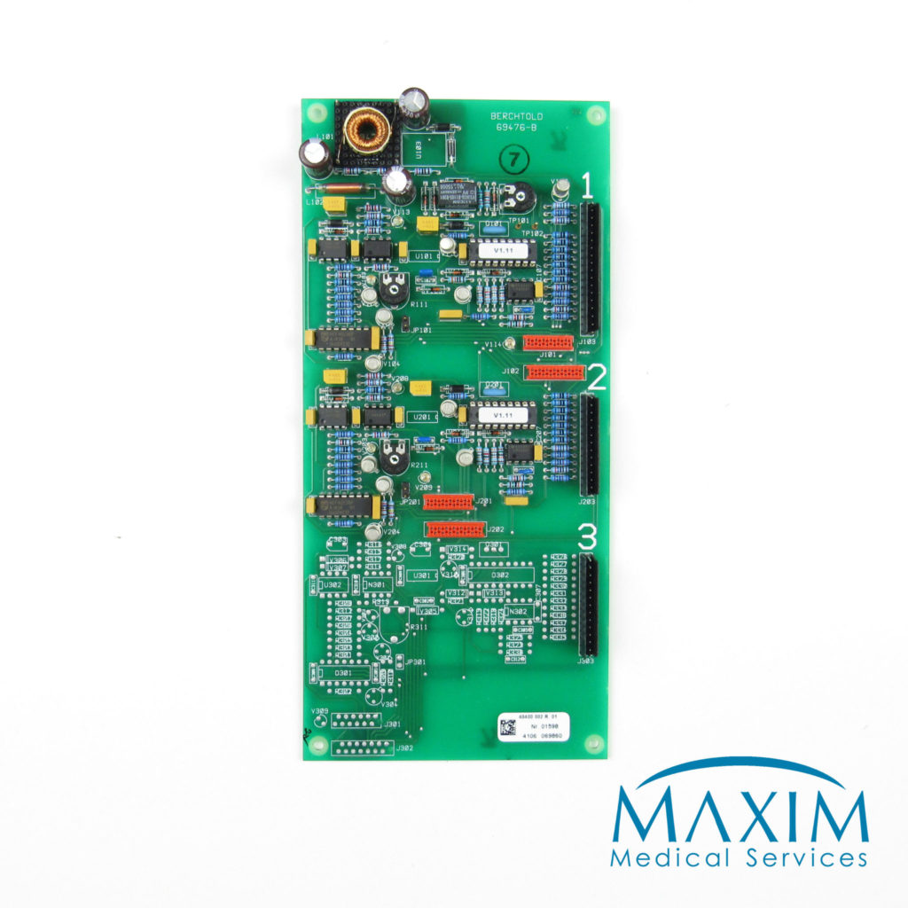 Berchtold Chromophare D-Series Dual Wall Control Box Circuit Board ...