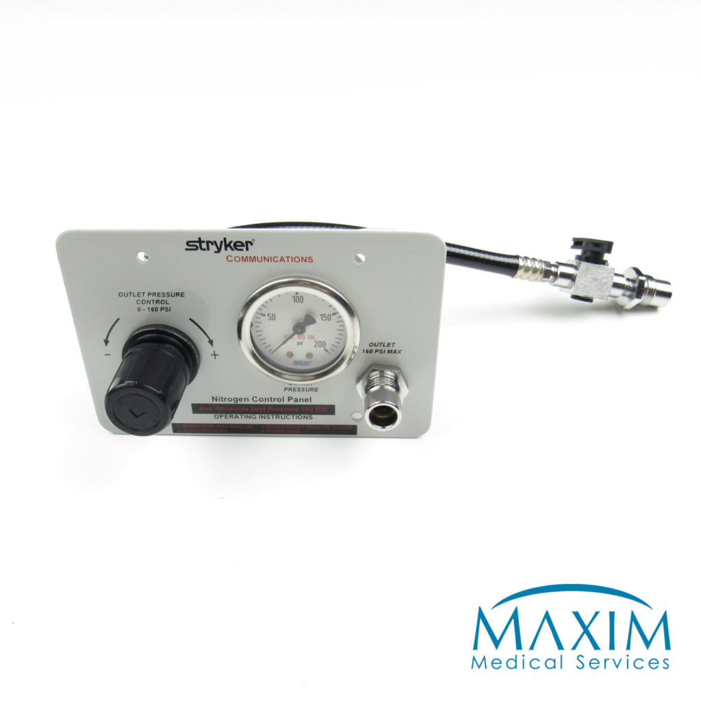 Stryker Nitrogen Control Panel - Maxim Medical