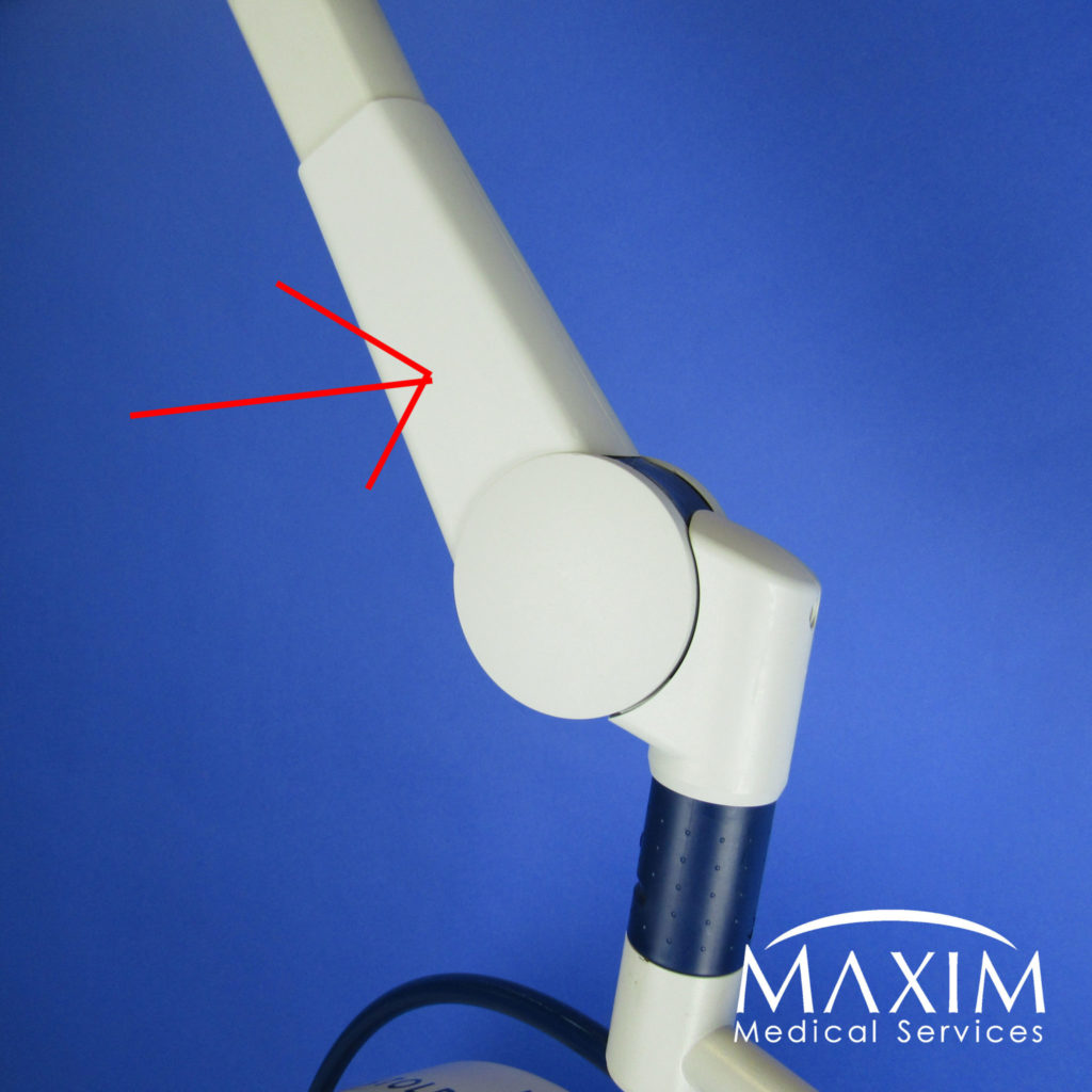 Berchtold Chromophare Snap / Glue Spring Arm Cover - Maxim Medical