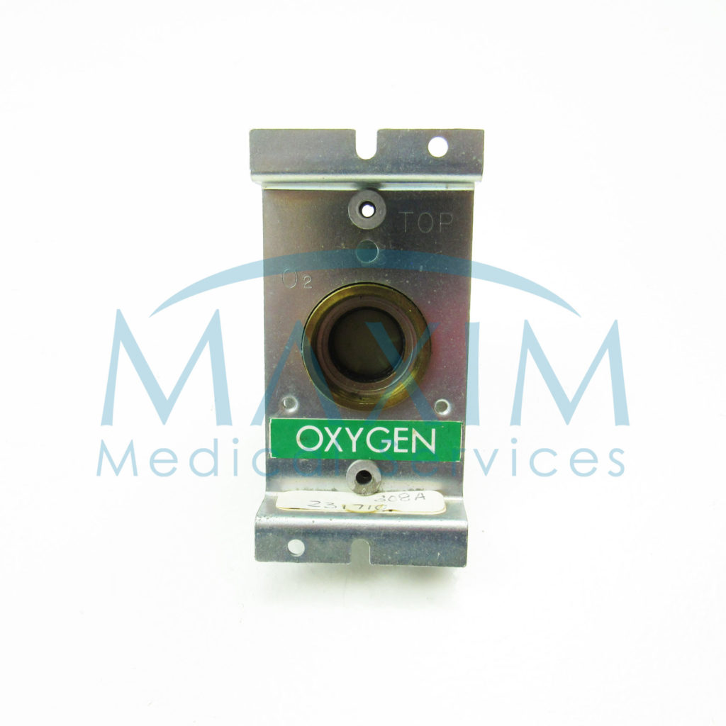 Beacon Medaes Oxygen Straight Male DISS Rough-In Assembly - Maxim Medical